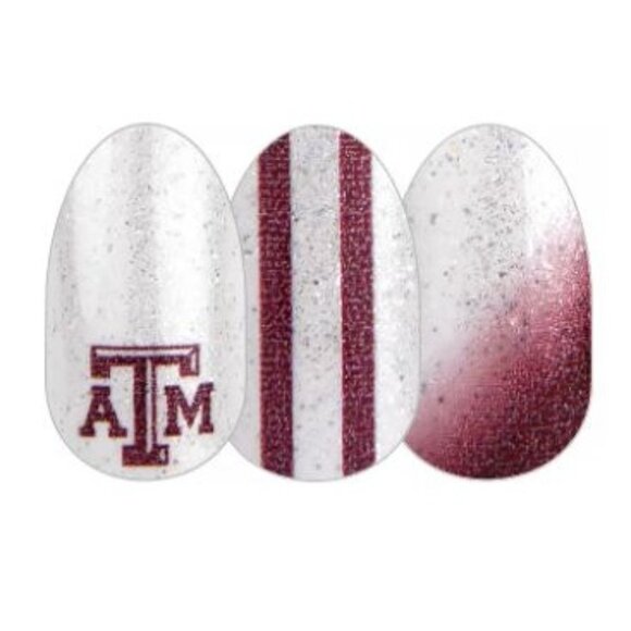ColorStreet | Makeup | Colorstreet Nail Strips Collegiate Texas Am ...
